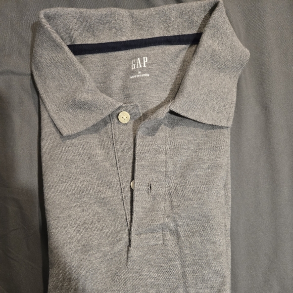 GAP | Shirts | Mens Polo Grey Gap | Poshmark